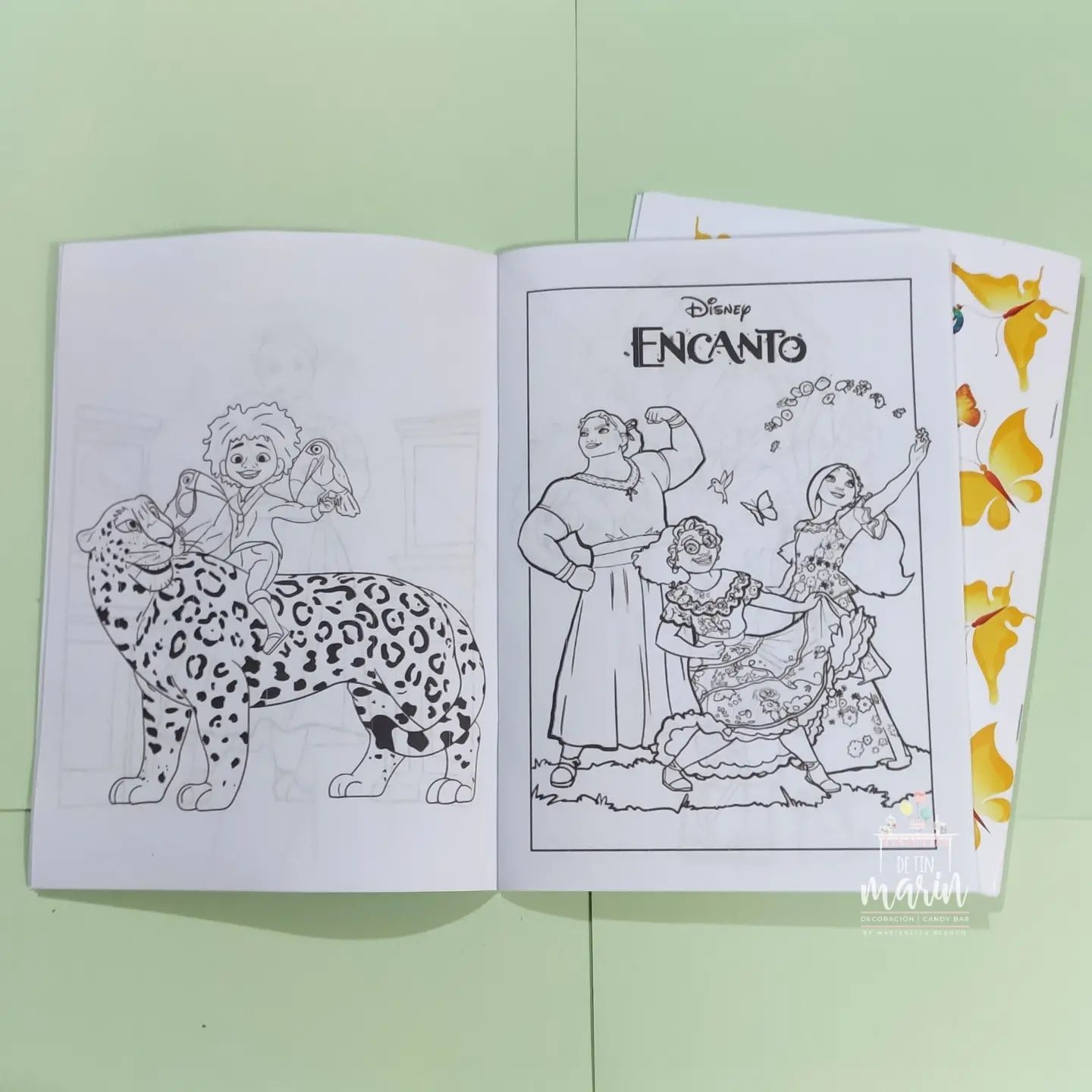 Libritos Para Colorear + Colores Personalizados – De Tin Marin